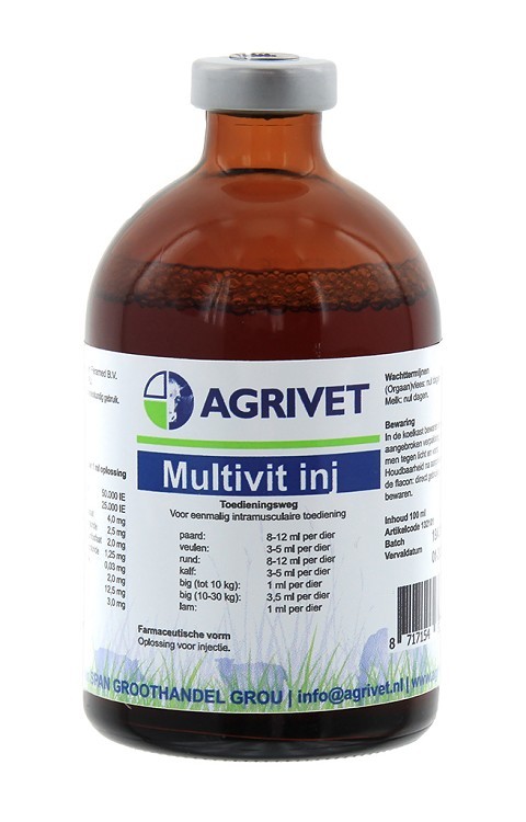 Agrivet Multivit inject (100ml)